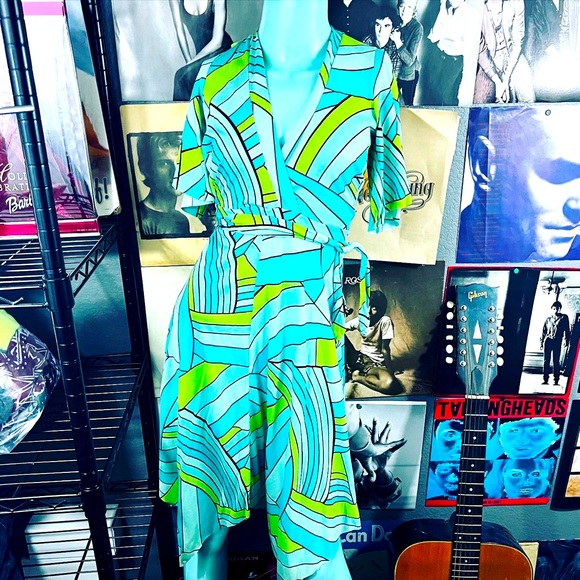 Warehouse | Dresses | Warehouse 96s Retro Mod Style Psychedelic Mod ...